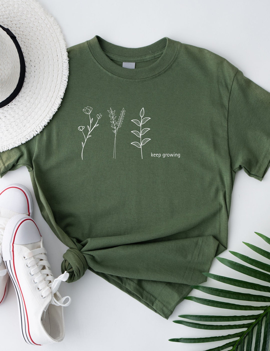 Keep Growing Shirt Never Enough Plants Shirt Plant Mama Herbology Shirt ...