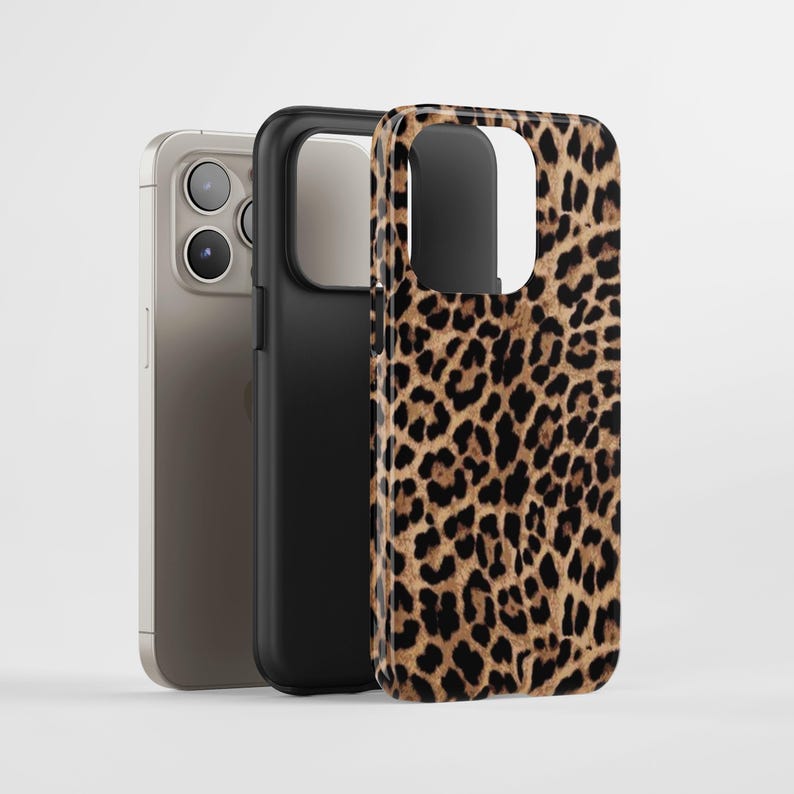 Leopard Print Case, Classic, Animal Cover,for iPhone 17 16, 15, 14, 13 ...