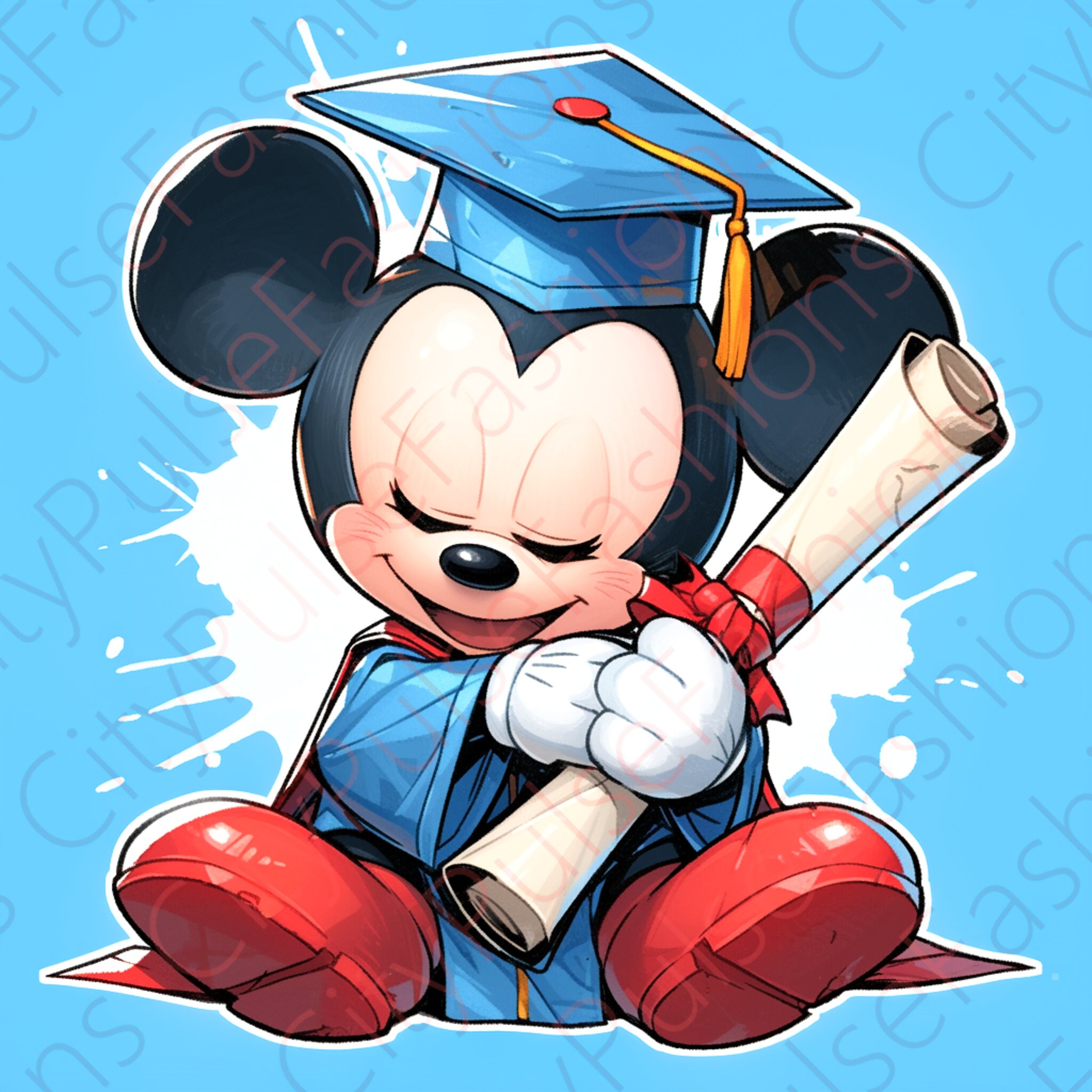 Mickey Mouse Png Bundle,design Pngfor Graduation Shirts Sublimation ...