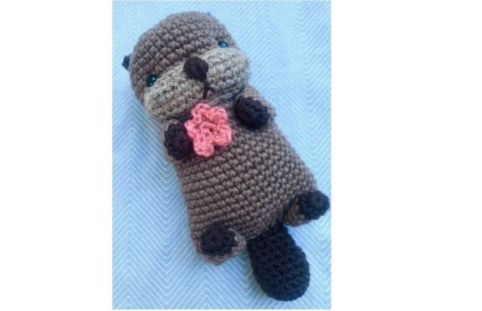 Pdf Sea Otter Crochet Pattern Pdf Instant Download Crochet Pattern Pdf ...