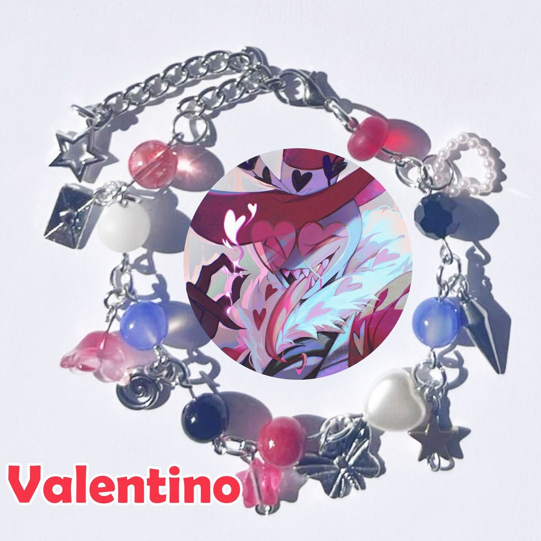 The Vees Bracelets Handmade Hazbin Hotel Bracelets Jewelry Art Vox ...