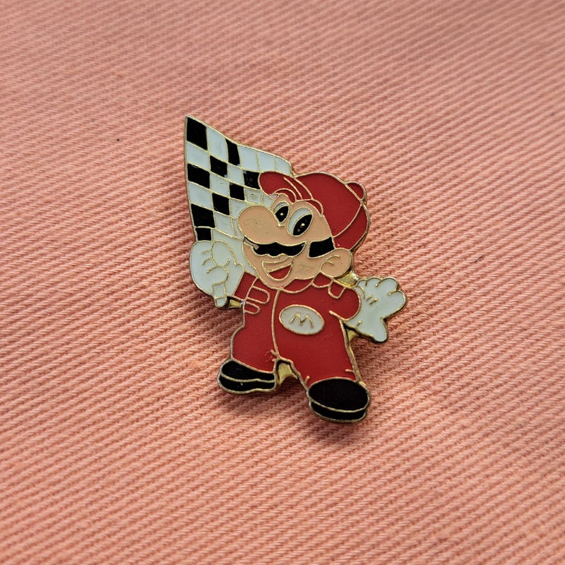 Mario Flag - Etsy