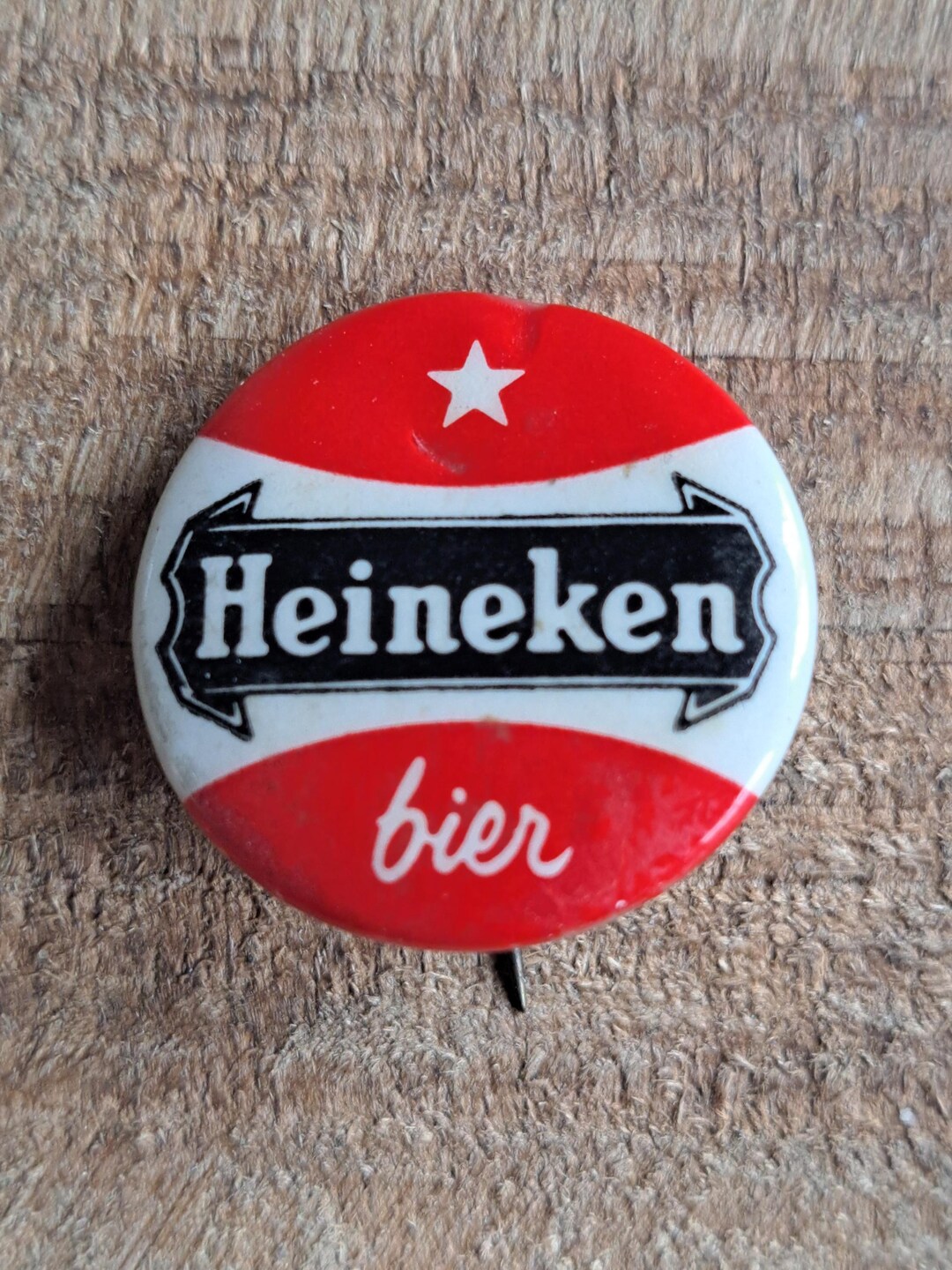 Vintage Heineken Beer Button, Advertising Collectible - Etsy