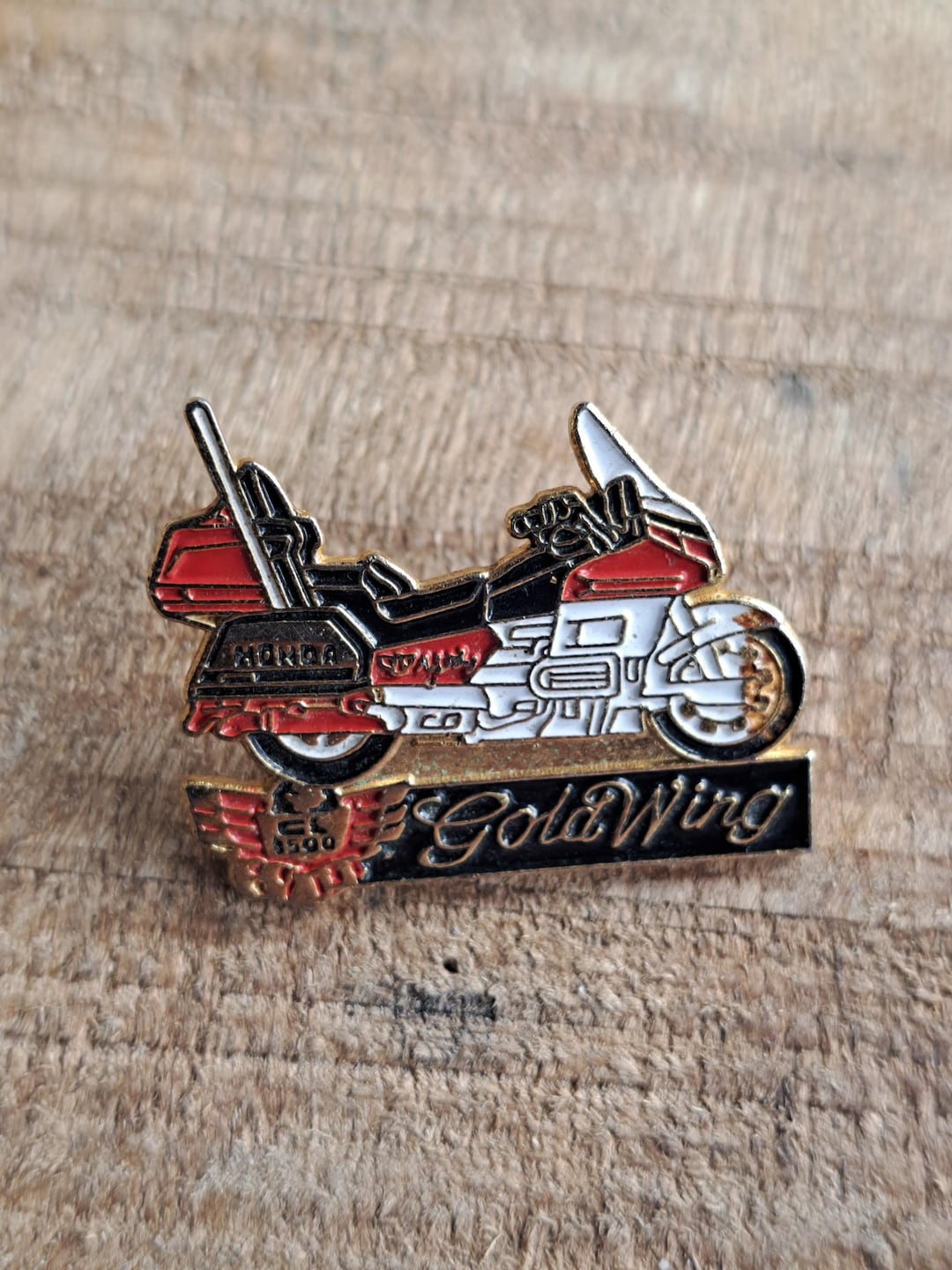 Pin Honda, Pin Gold Wing, Pin Honda Gold Wing, Vintage, Pin Motor, Gift ...