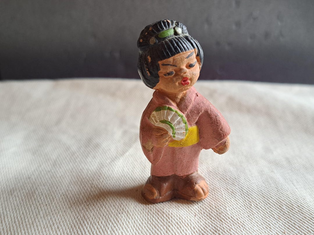 Terracotta Geisha, Japan, Miniatures, Puppets, Clay, Miniature People ...