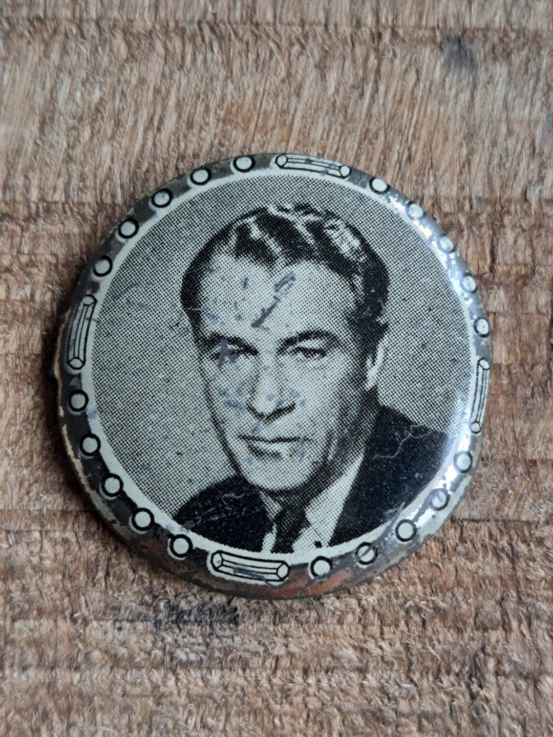 Vintage Gary Cooper Button, American Actor, Hollywood Memorabilia - Etsy