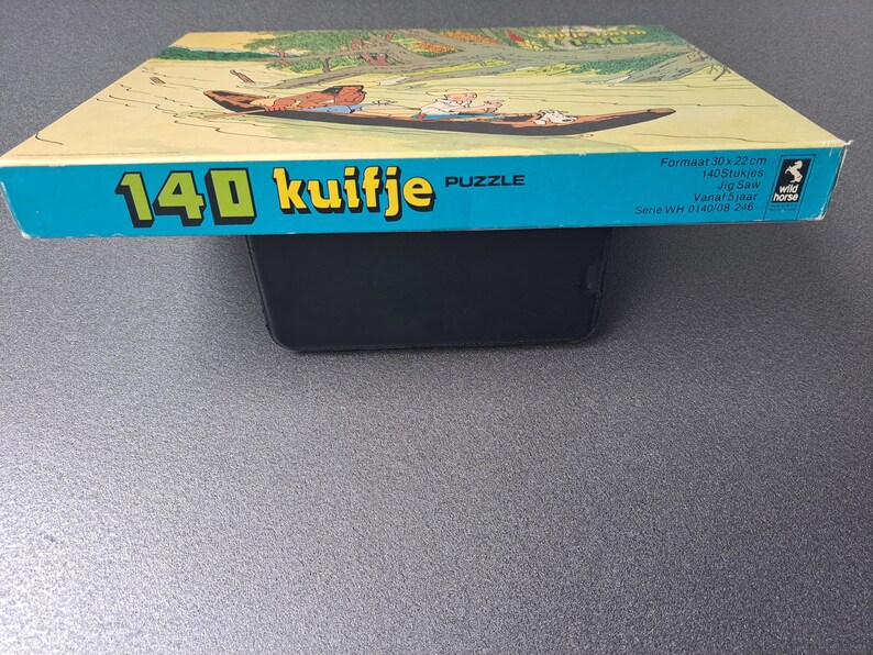 Vintage Tintin Jigsaw Puzzle, 140 Pieces, Forluckvintage - Etsy