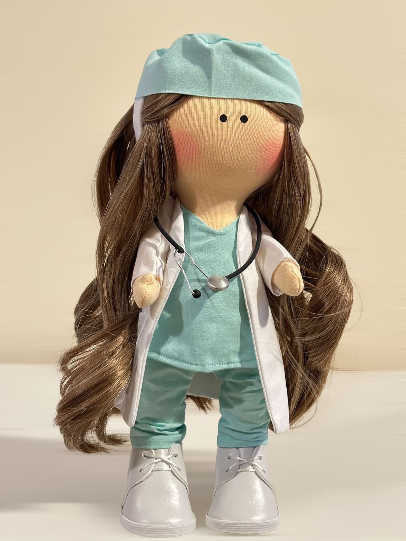 Medical Cloth Doll Nurse Cloth Doll Doctor Cloth Doll Personalized ...