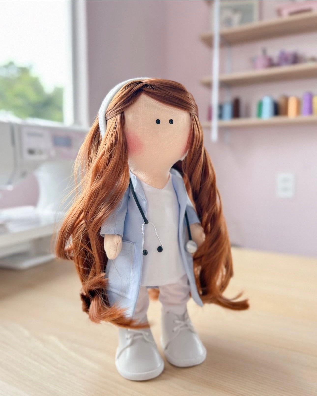 Doctor Rag Doll Nurse Rag Doll Perfect Gift Personalized Medical Doll ...