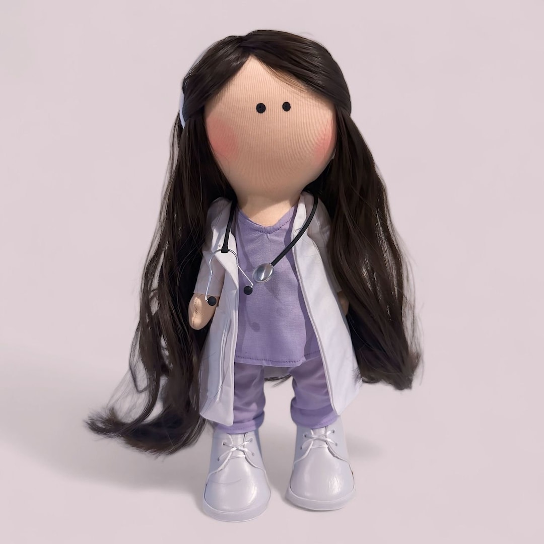 Medical Cloth Doll Nurse Cloth Doll Doctor Cloth Doll Personalized ...