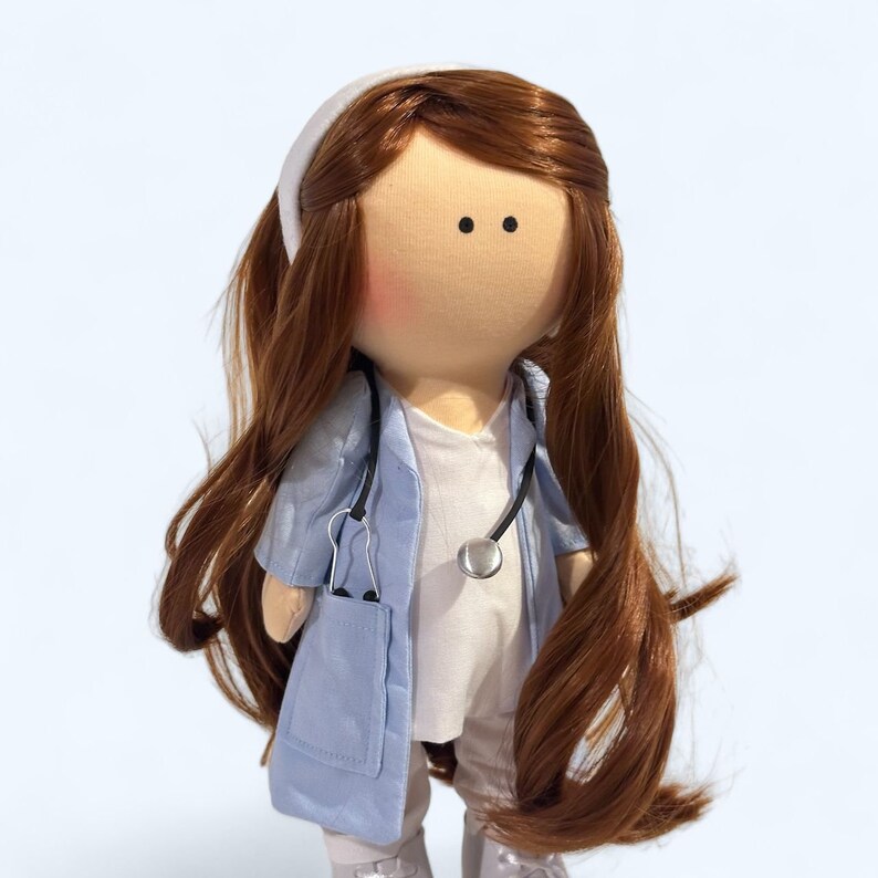 Medical Cloth Doll Nurse Cloth Doll Doctor Cloth Doll Personalized ...