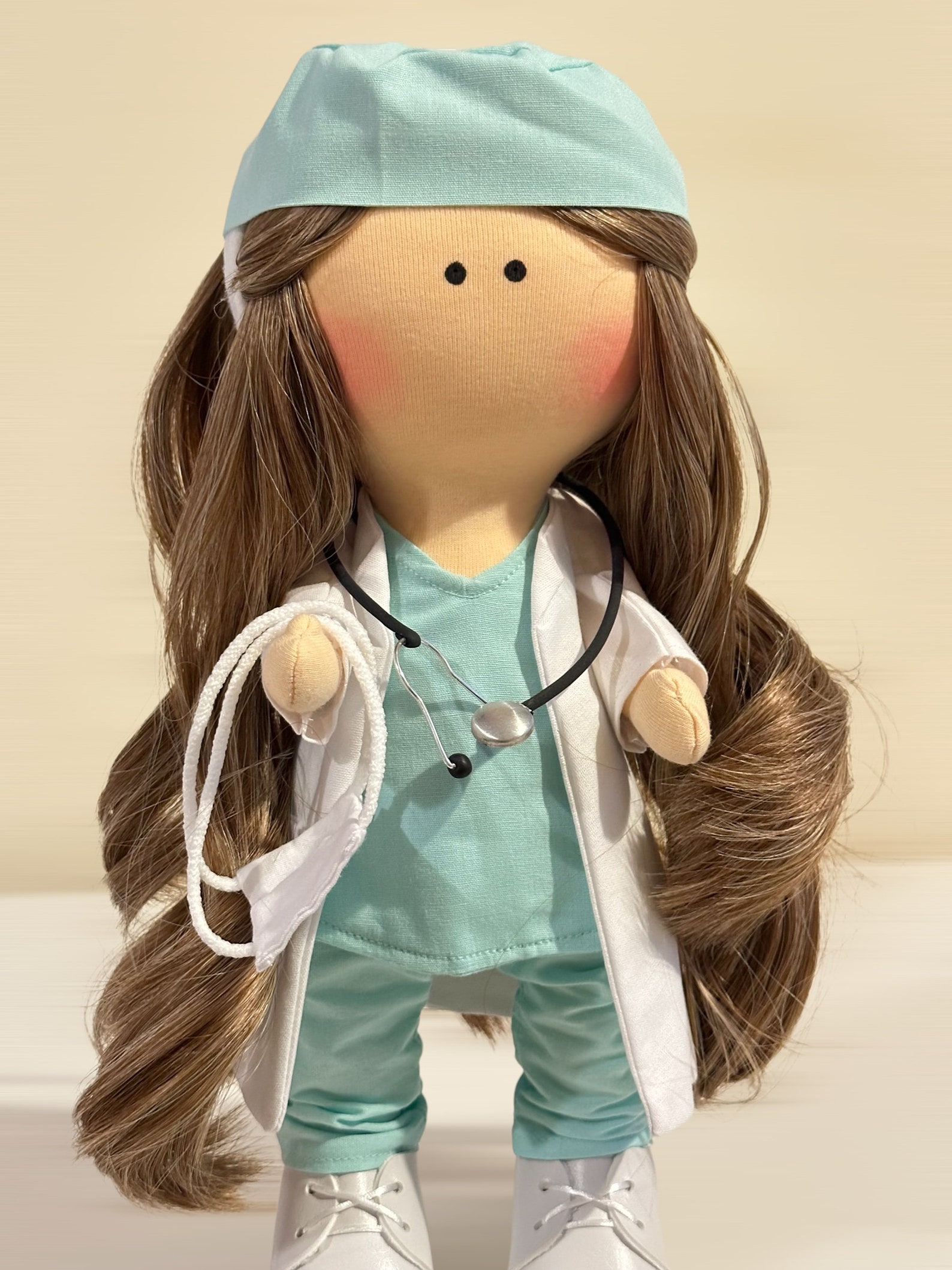 Medical Cloth Doll Nurse Cloth Doll Doctor Cloth Doll Personalized ...