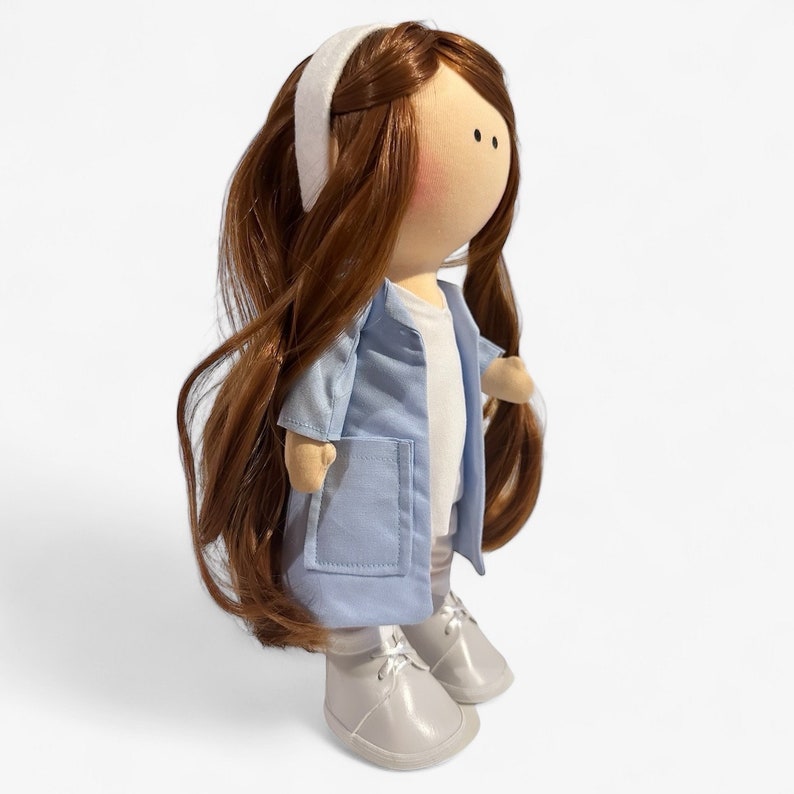 Doctor Rag Doll Nurse Rag Doll Perfect Gift Personalized Medical Doll ...