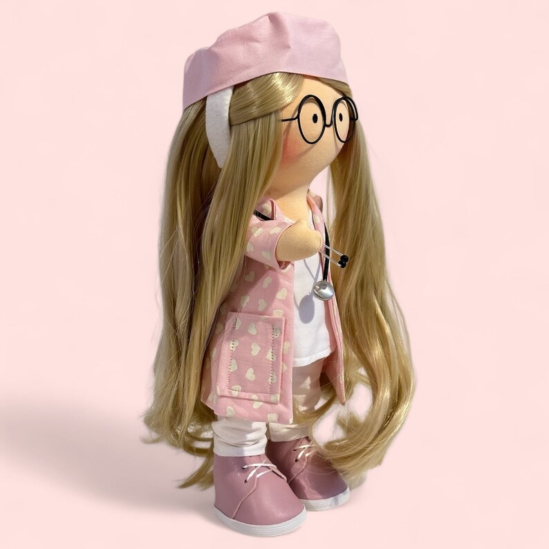 Medical Cloth Doll Nurse Cloth Doll Doctor Cloth Doll Personalized ...