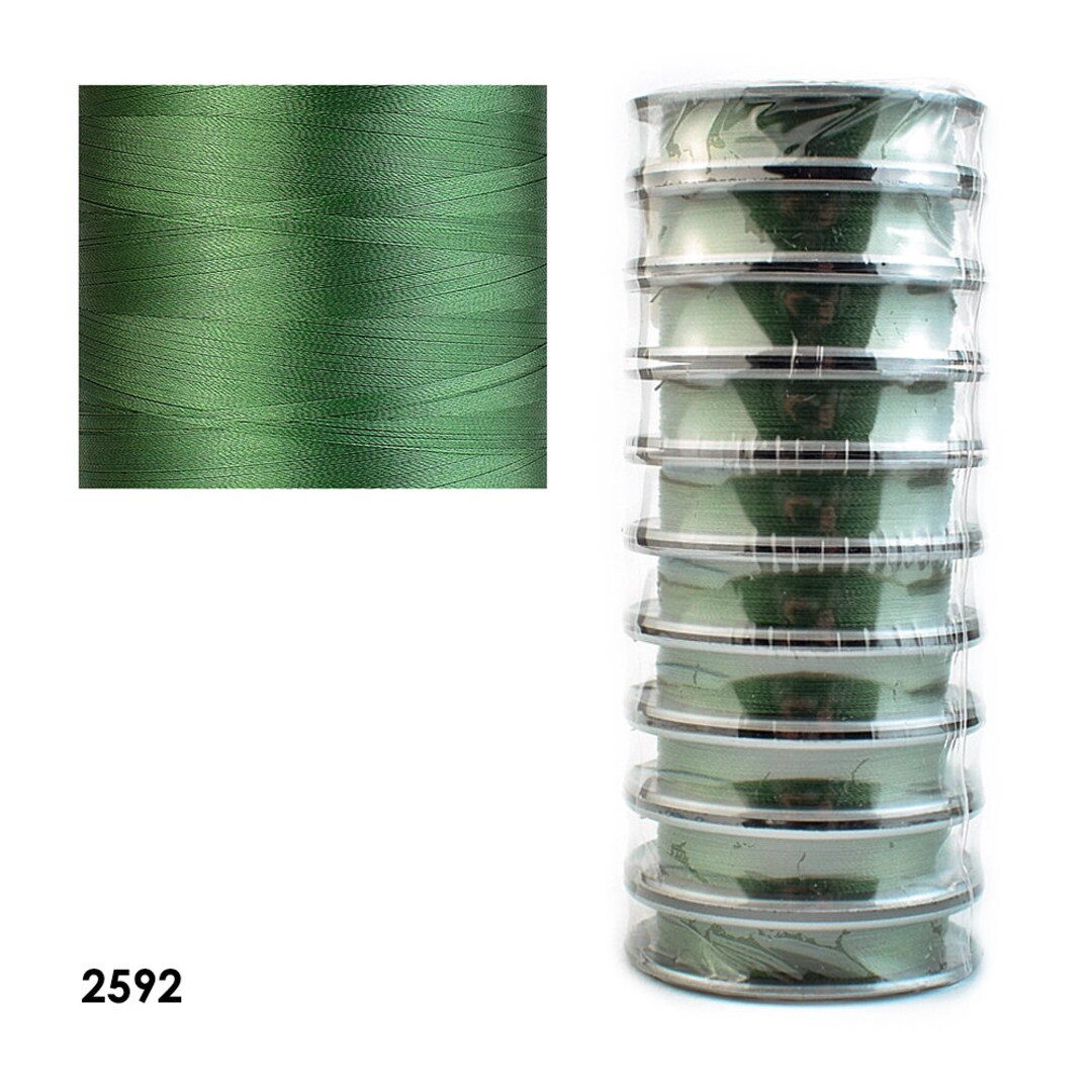 Beading Thread Set, Thread Set Pack of 10, 100/200 Meter Spools, Strong ...