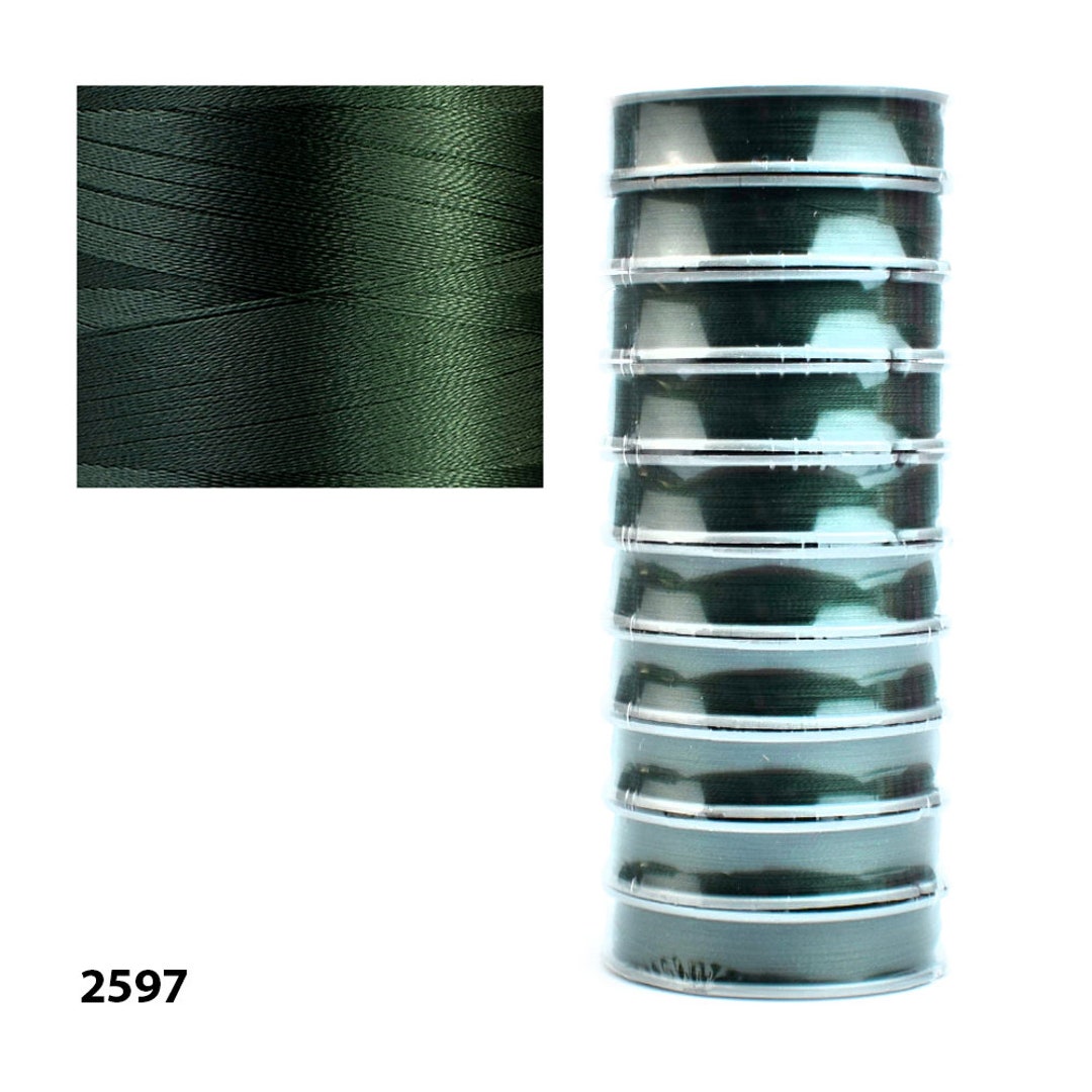 Thread pack of 10, 100/200 Meter Spools, Strong Thread for Beading and ...