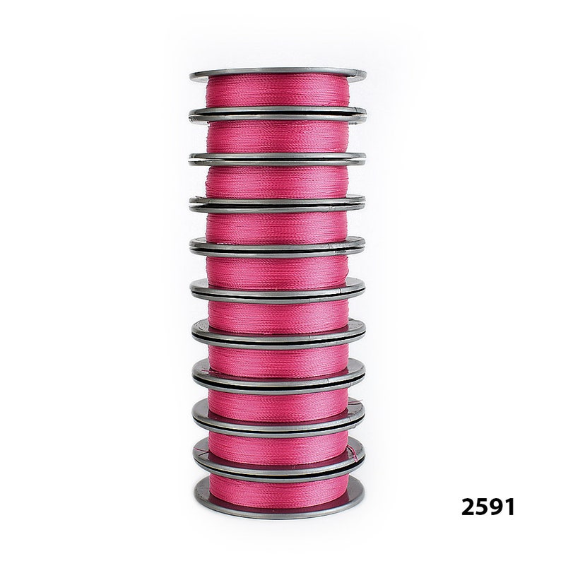 Pink Color Beading Threads, Strong Thread for Beadworks, Thread Set ...