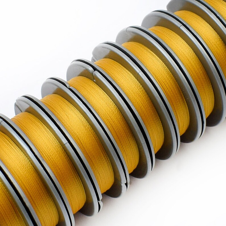 Strong Polyester Beading Thread 100/200m Spools, Polyester Thread for ...