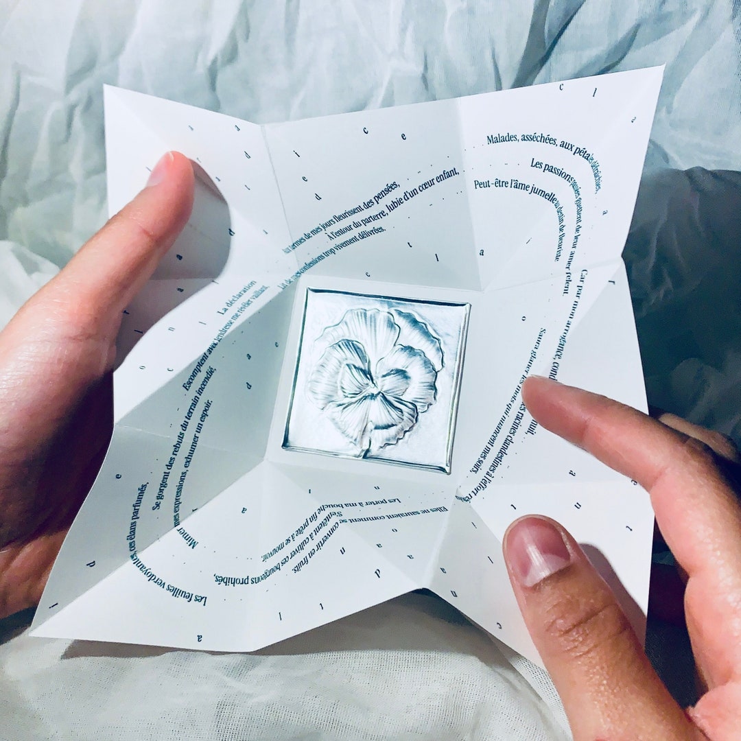 Origami Poem 'the Declaration' - Etsy