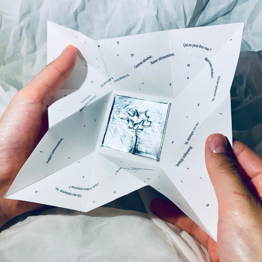 Origami Poem 'immersion' - Etsy