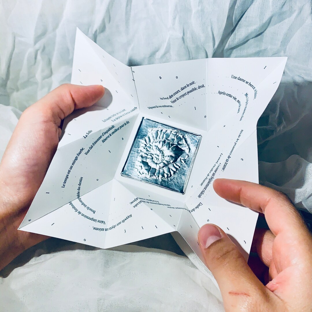 Origami Poem 'the Crazy Woman' - Etsy