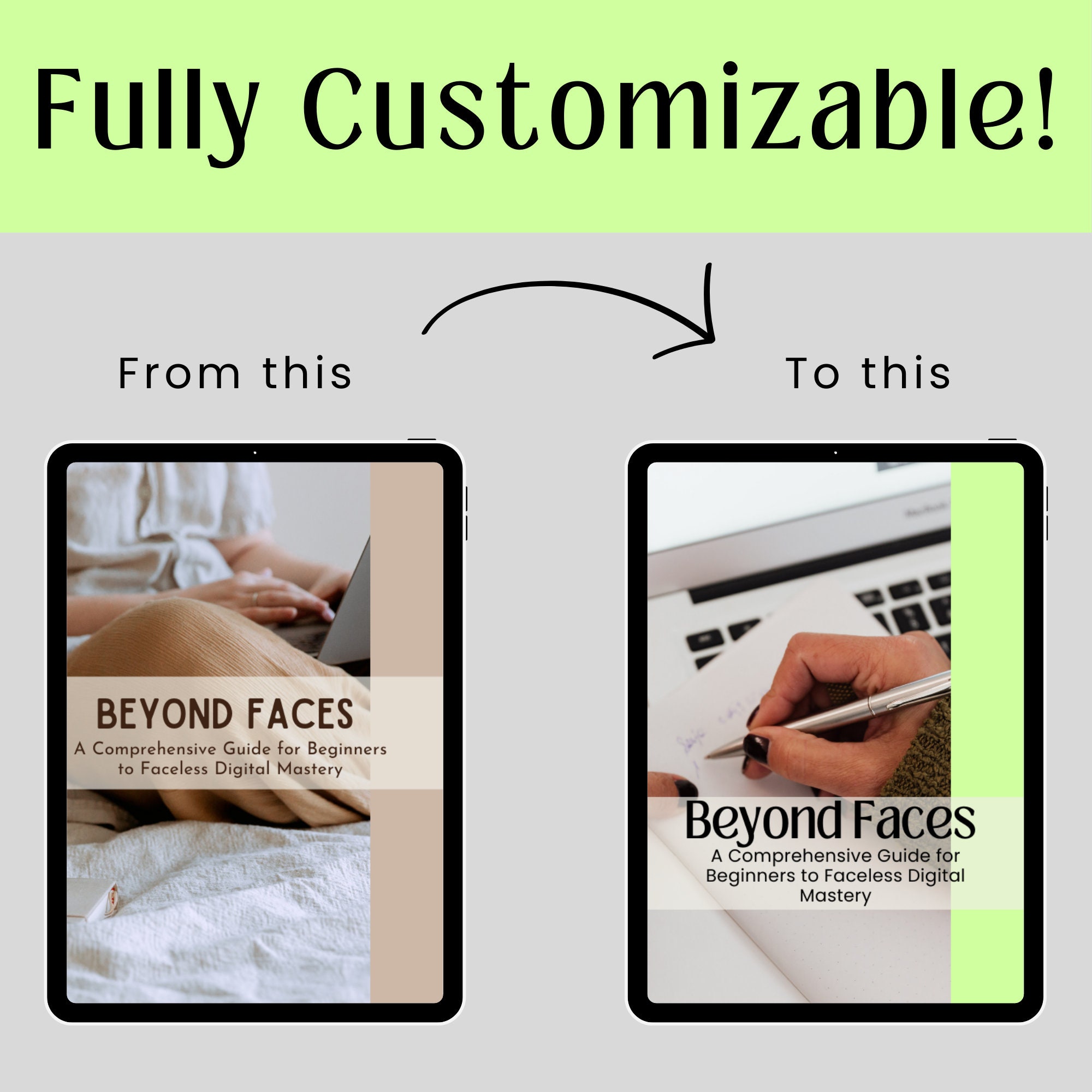 Faceless Marketing Beginners Guide With PLR, MMR and Canva Templates ...