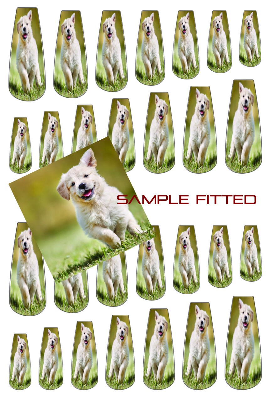 Custom Printed Nail Decals - Your Images & Design - Etsy