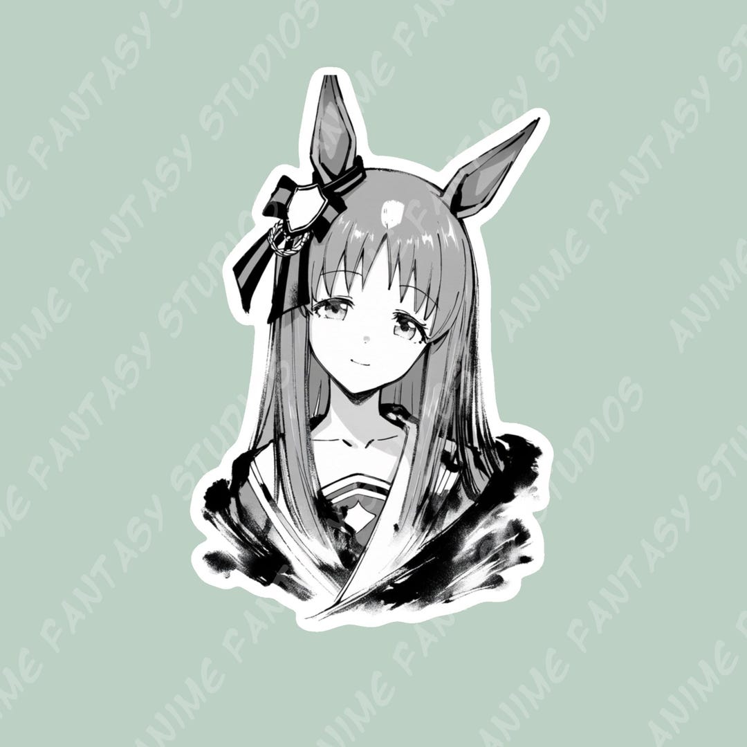 Anime Manga Girl Sticker 001 / Anime Manga Decal / Laptop Decals - Etsy