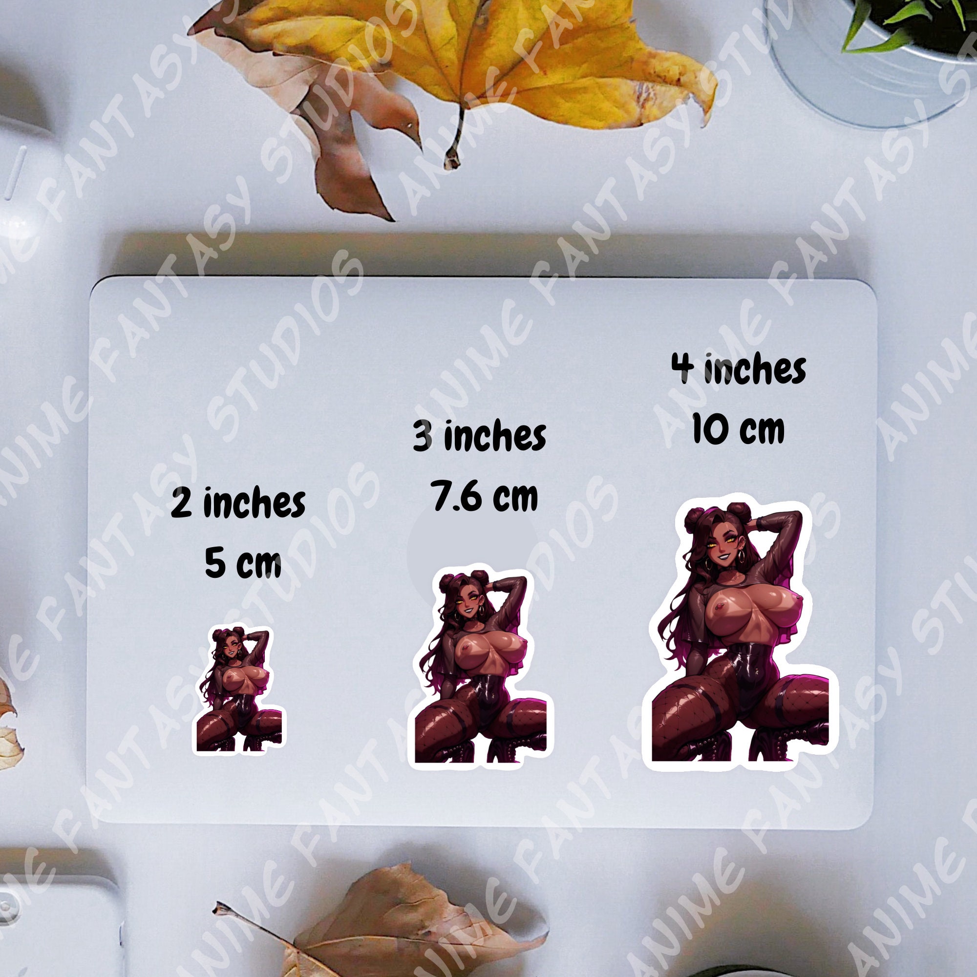 Ecchi Anime Girl Sticker Sexy Anime Manga Decal Nsfw Laptop Decals Mature Content Kinky