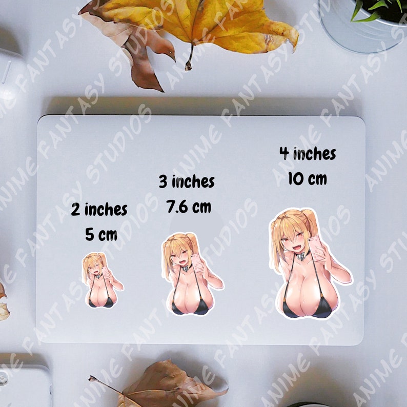 Ecchi Anime Girl Sticker 038 Sexy Anime Manga Decal Nsfw Laptop