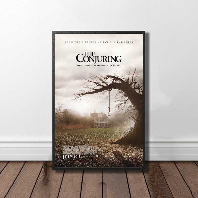 The Conjuring Movie Poster,film Fan Collectibles,vintage Movie Poster ...