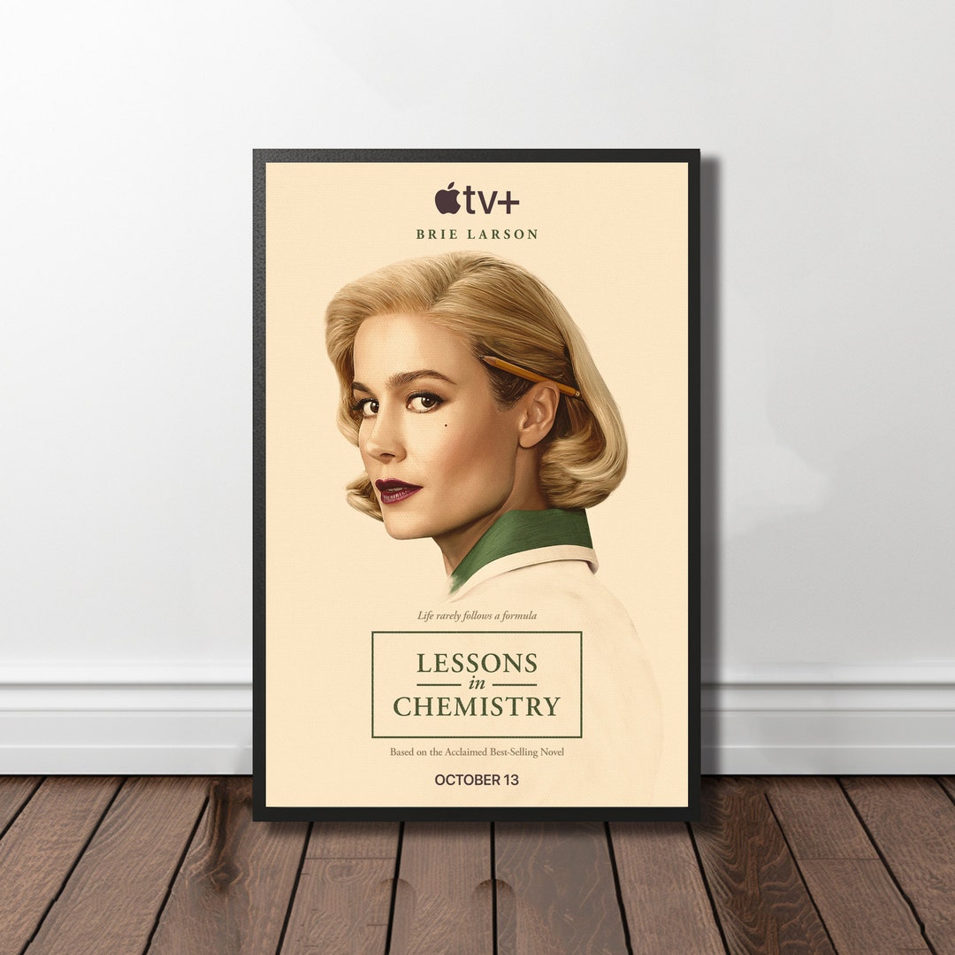 Lessons in Chemistry Movie Poster,film Fan Collectibles,vintage Movie ...