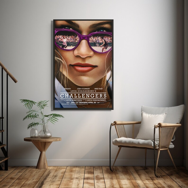 Challengers Movie Poster,film Fan Collectibles,vintage Movie Poster ...