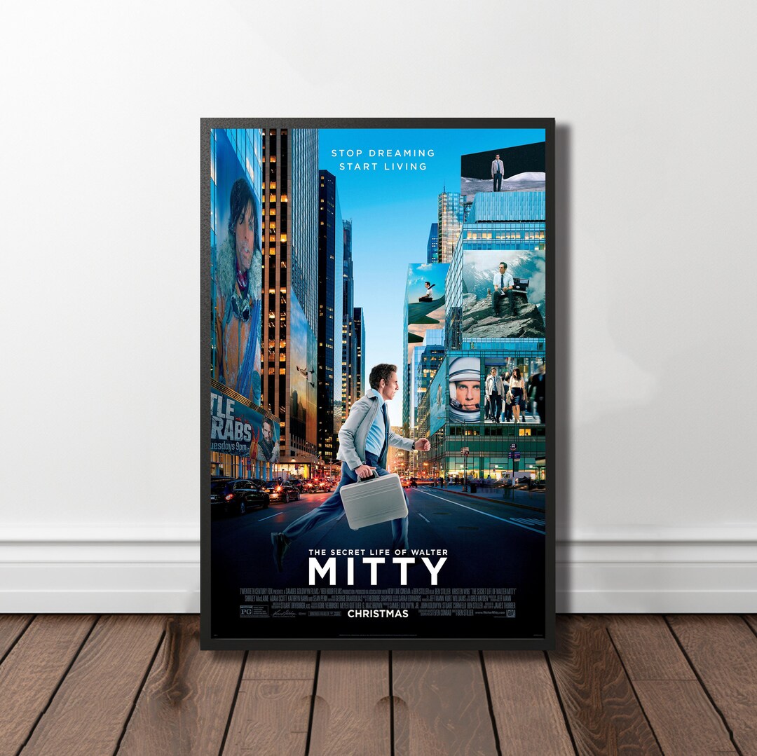 The Secret Life of Walter Mitty Movie Poster,film Fan Collectibles ...