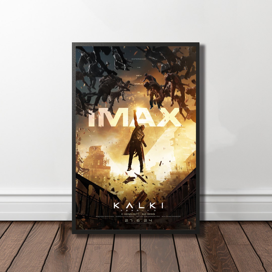Kalki 2898-AD Movie Poster,film Fan Collectibles,vintage Movie Poster ...