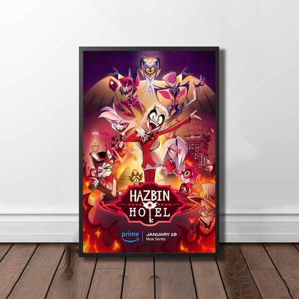 Hazbin Hotel Movie Poster - Etsy
