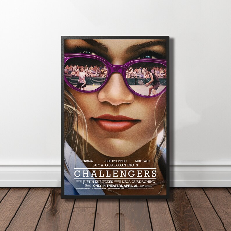 Challengers Movie Poster,film Fan Collectibles,vintage Movie Poster ...