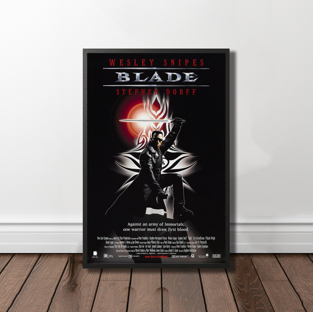 Blade Movie Poster,film Fan Collectibles,vintage Movie Poster,home ...