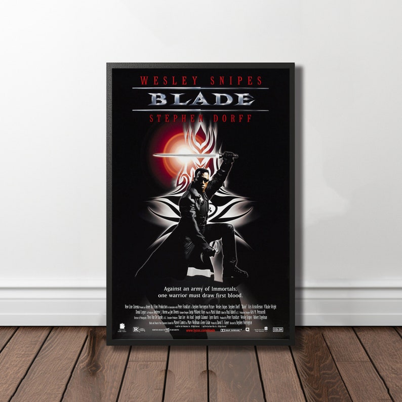 Blade Movie Poster,film Fan Collectibles,vintage Movie Poster,home ...