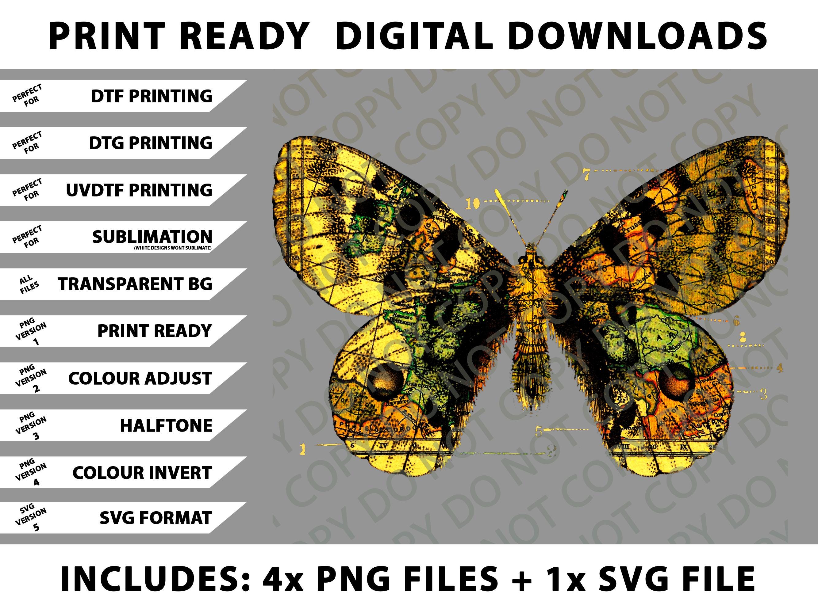 Time Flies Png Bundle, SVG Files, Digital Downloads - Etsy