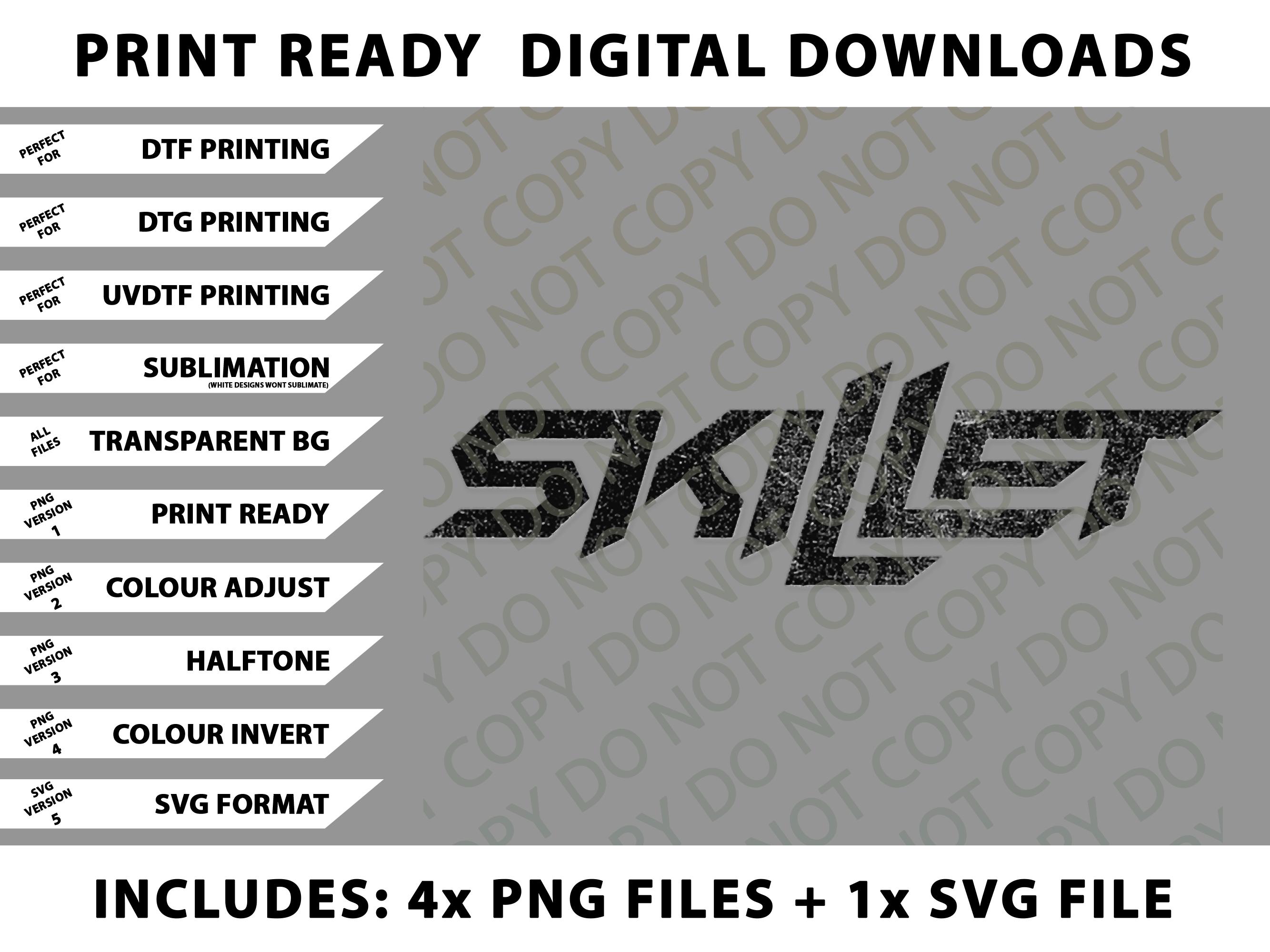 Skillet Logo Png Bundle, SVG Files, Digital Downloads - Etsy