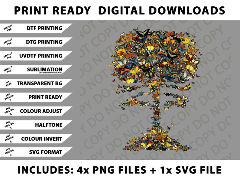 Atomic Butterfly Png Bundle, SVG Files, Digital Downloads - Etsy