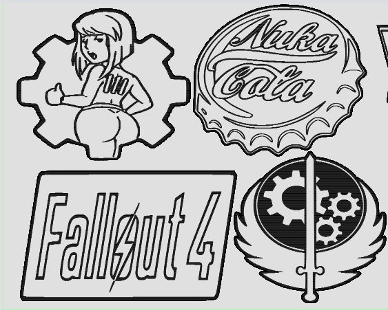 Fallout Svg File Batch - Etsy