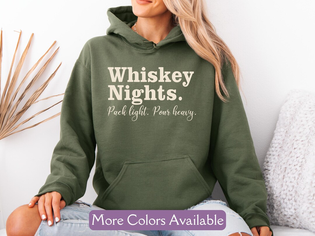 Whiskey Lover Hoodie, Whiskey Sweatshirt, Bourbon Gifts for Men ...