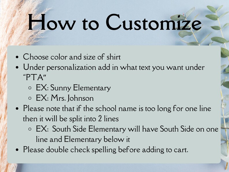 Custom PTA Shirt, Comfort Colors® Custom Pta T Shirt, Elementary Pta ...