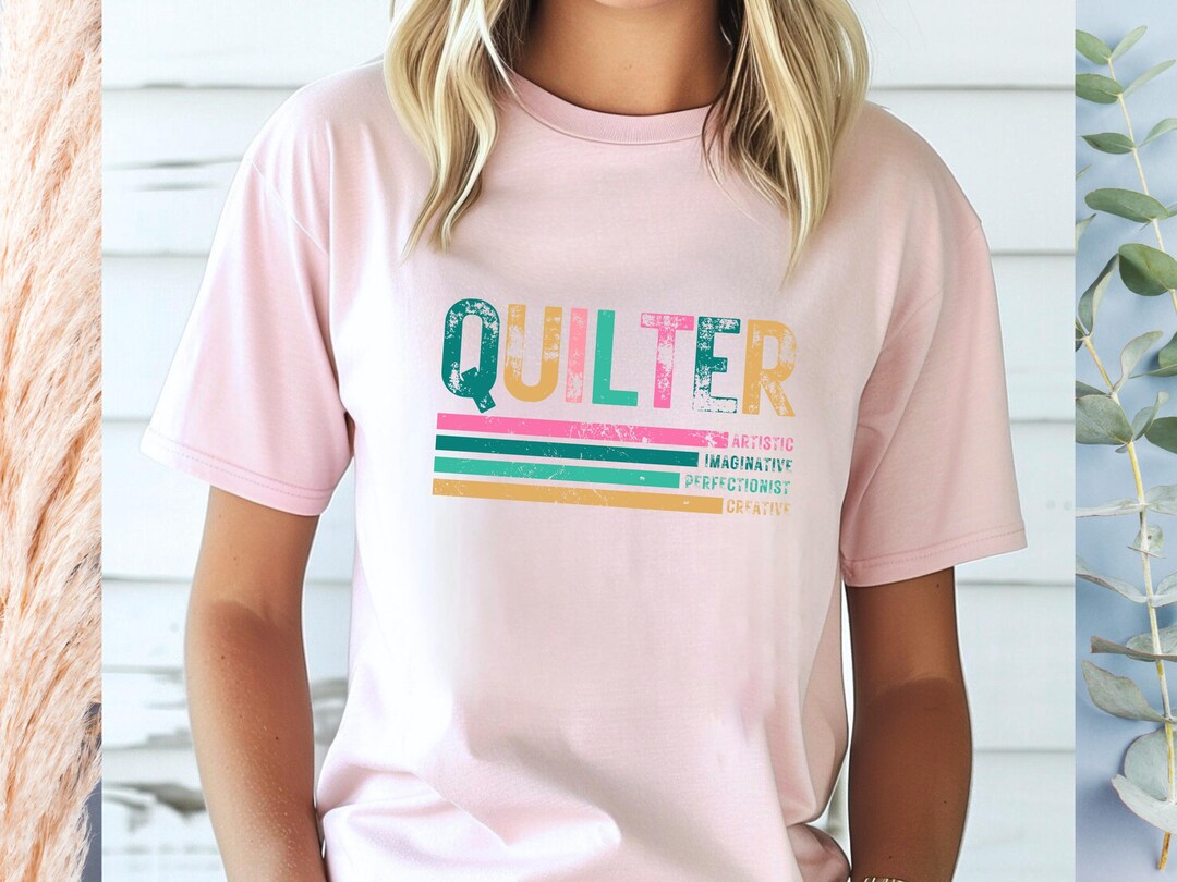 Quilt Lover Shirt, Comfort Colors® Quilter Tshirt, Quilter Shirt, Retro ...
