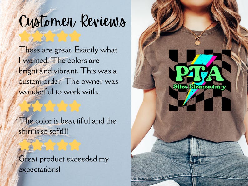 Custom PTA Shirt, Comfort Colors® Custom Pta T Shirt, Elementary Pta ...
