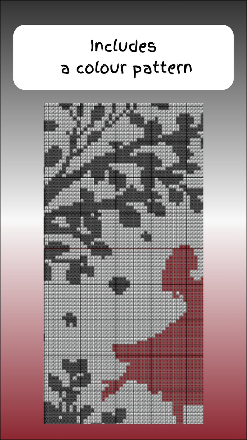 Moonlit Waltz PDF Cross Stitch Pattern Digital Instant Download Black ...