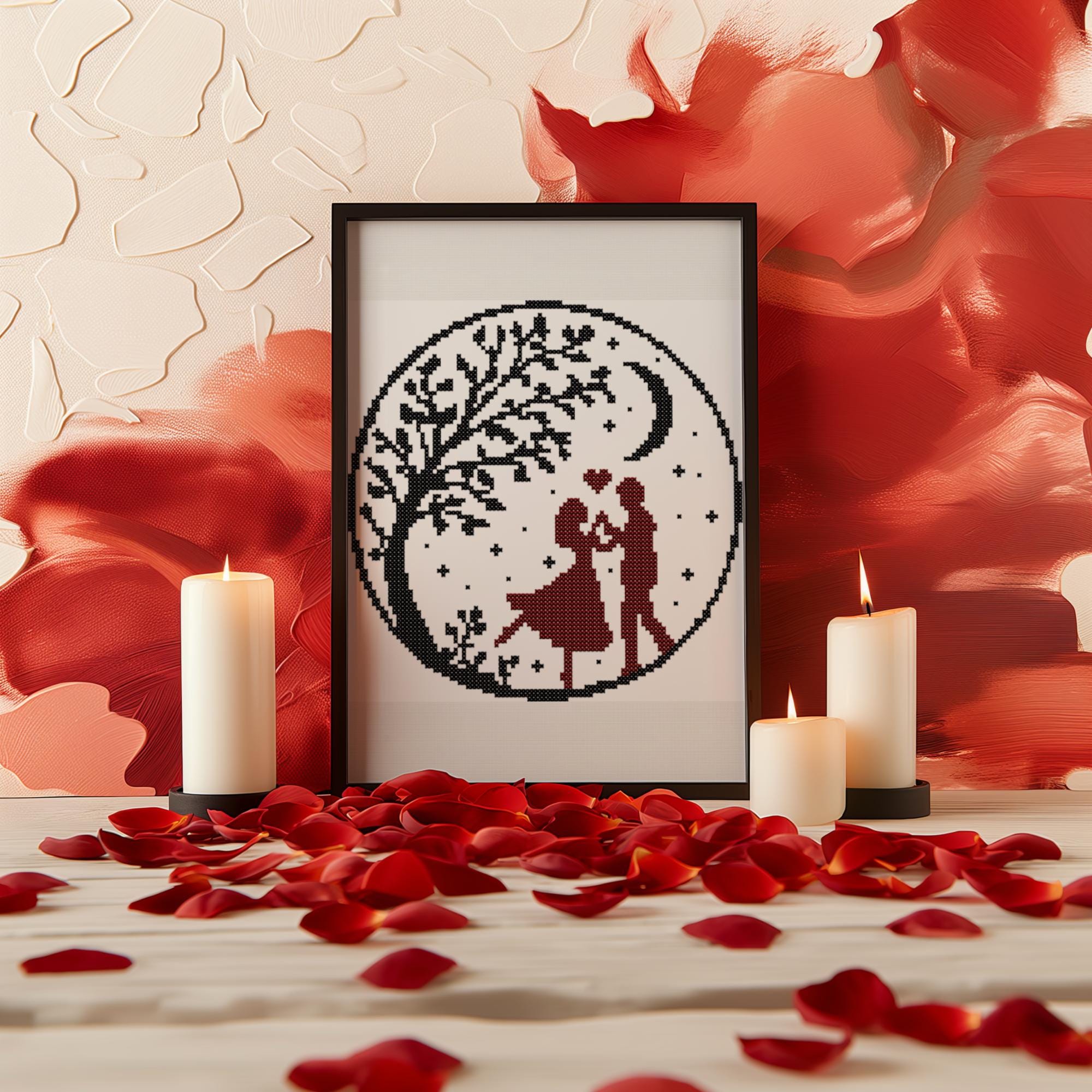 Moonlit Waltz PDF Cross Stitch Pattern – Digital PDF, Counted Cross ...