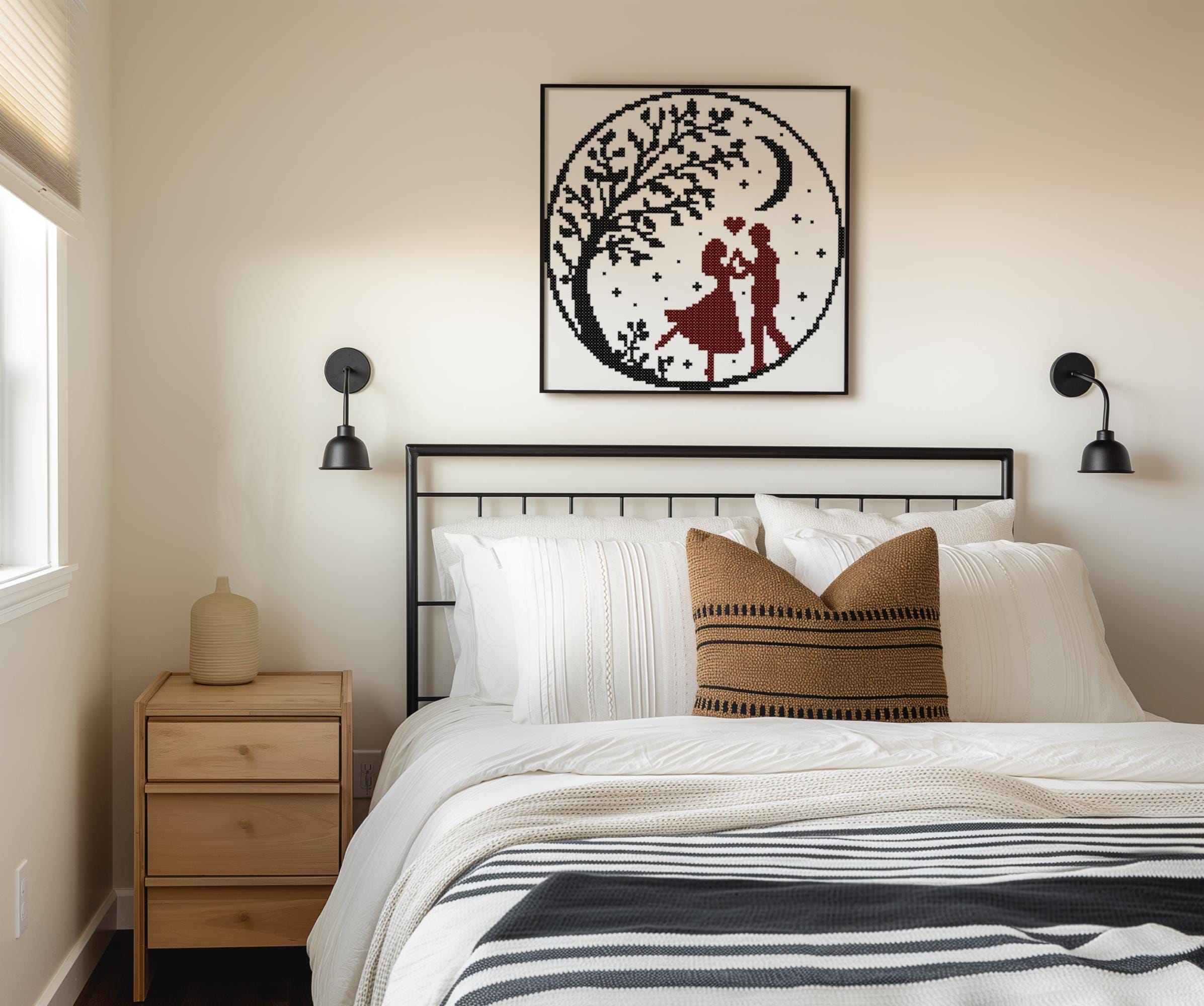 Moonlit Waltz PDF Cross Stitch Pattern – Digital PDF, Counted Cross ...